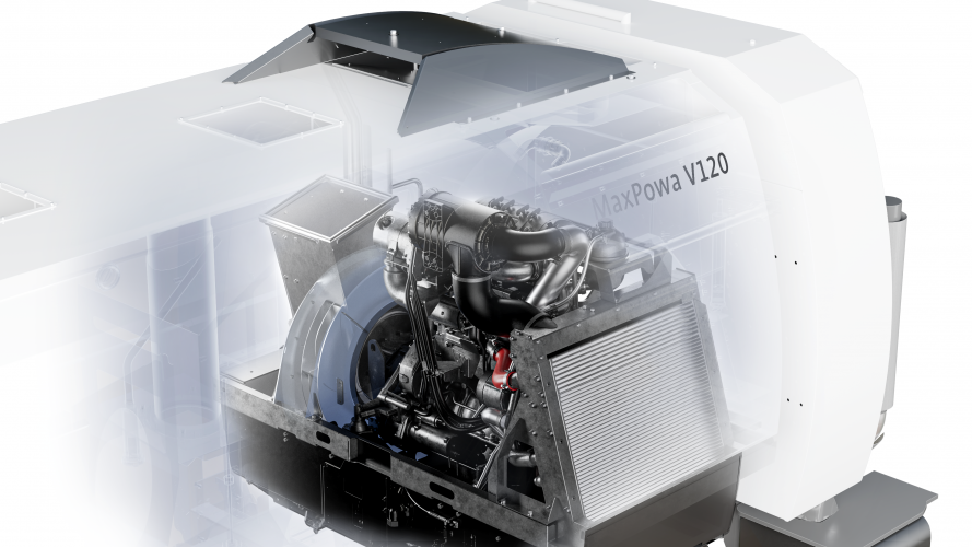 MaxPowa V120 - Truck mounted sweepers | Bucher Municipal